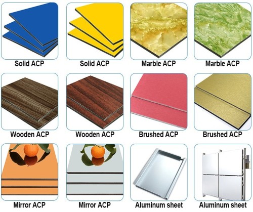 2mm 3mm 4mm Acm Acp 알루미늄 복합 패널 Alushine, Bossgoo.com의 고품질 2mm 3mm 4mm ...
