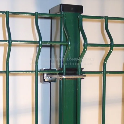 Rectangular Post For Fence Panel With Clips, High Quality Rectangular ...