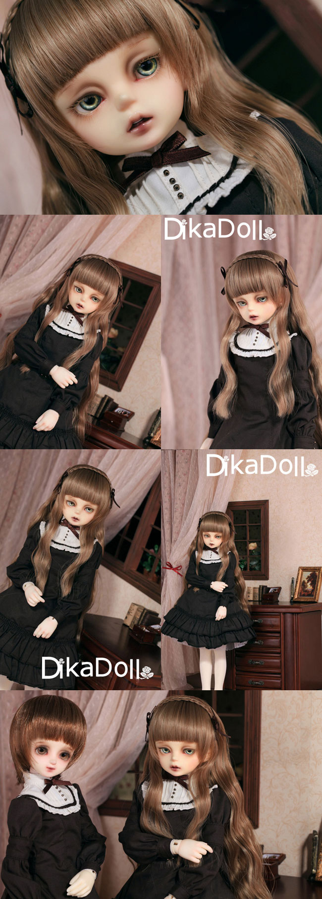 Bjd 아만다 걸 43cm 볼 조인트 인형, Bossgoo.com의 고품질 Bjd 아만다 걸 43cm 볼 조인트 인형