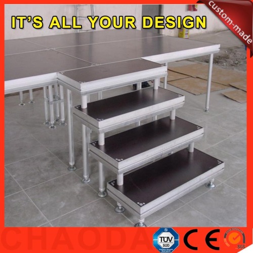 Wooden Removable Concert Platform Stage, High Quality Wooden Removable ...