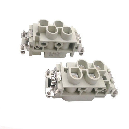 Electrical Terminal 4pin Rectangular Heavy Duty Connector, High Quality ...