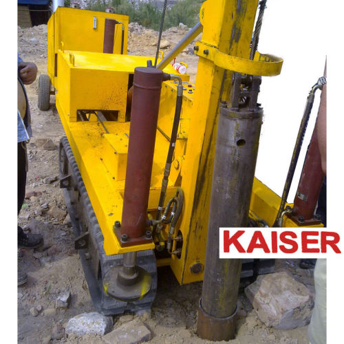 Bottom Driven Pile Driver For Narrow And Indoor Project, High Quality ...