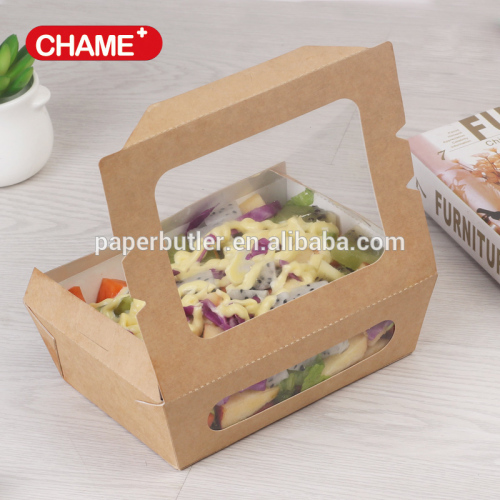 Take Away Food Paper Window Box Packaging, High Quality Take Away Food ...