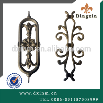 The Rustic Cast Iron Garden Ornaments Cast Iron Fence Decorations, High ...