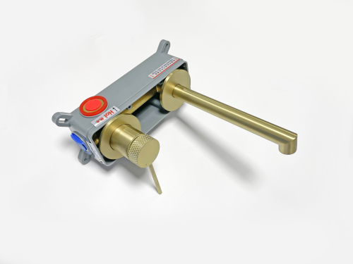 Hidden Wall Mounted 2 Hole Concealed Basin Faucet, High Quality Hidden ...