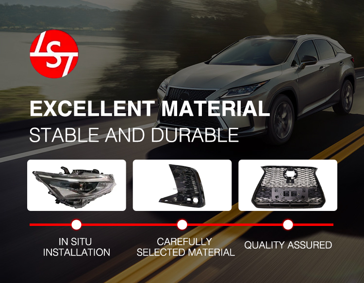 Lst 2020 Gx Body Kit Grille And Rear Kit With Lip For Lexus 2014-2019 ...