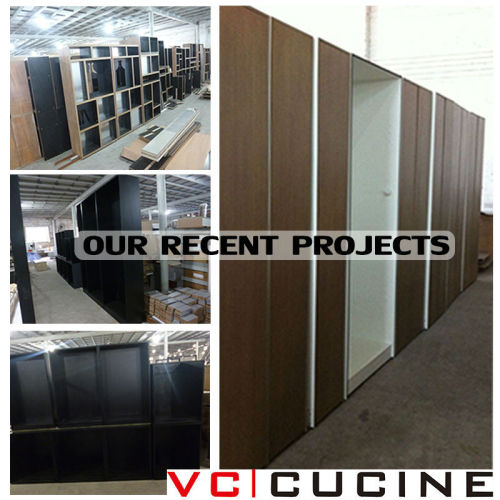 Melamine Kitchen Cabinets Free Standing, High Quality Melamine Kitchen ...