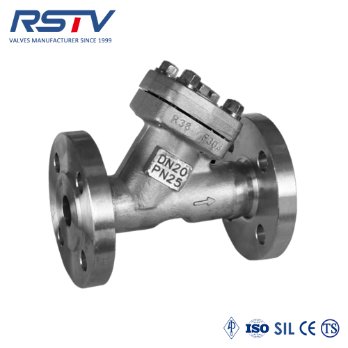 Flanged Forged Steel F304/f316 Y Strainer, High Quality Flanged Forged ...