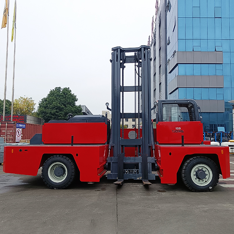High-quality 12 Ton Combilift Side Loader Forklift With Hydraulic ...