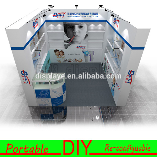 Design Custom Eco-friendly Modular Reusable Trade Show Exhibit Systems ...