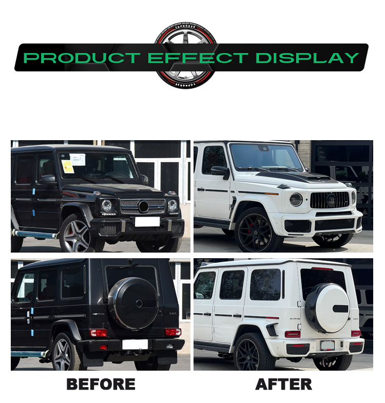 Brabus Facelift Body Kit For Mercedes-benz G-class W463 To W464 G500 ...
