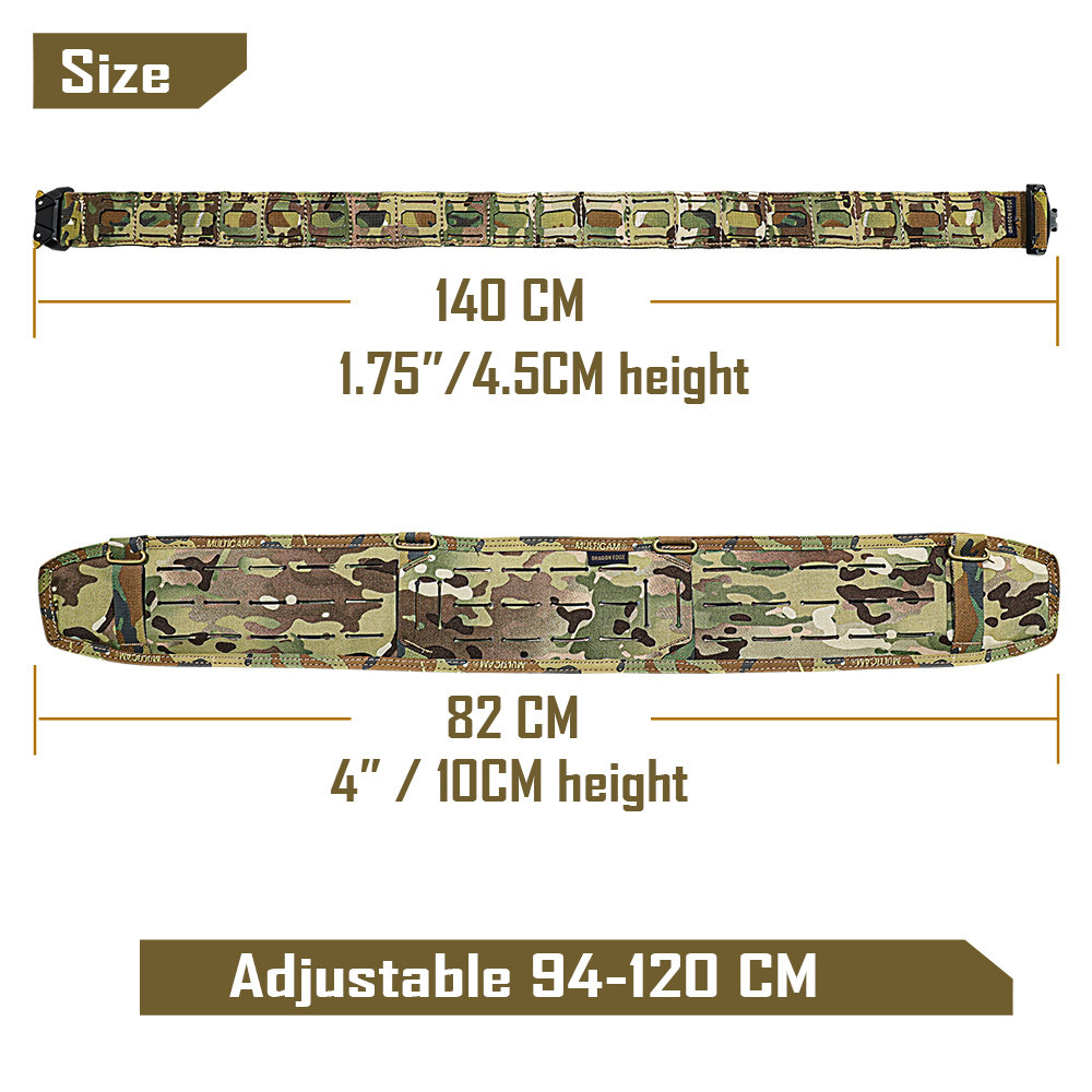 Combat Belts Tactical Belt Laser Cut Waist Belt, High Quality Combat ...