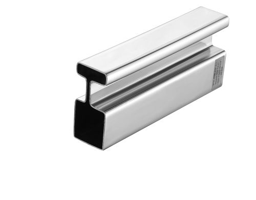 Stainless Steel Double Slot Tube For Handrail, High Quality Stainless ...