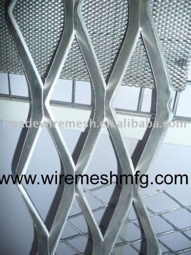 Al Expanded Metal Mesh, Flattened Expanded Metal Mesh, Plate Mesh, High ...