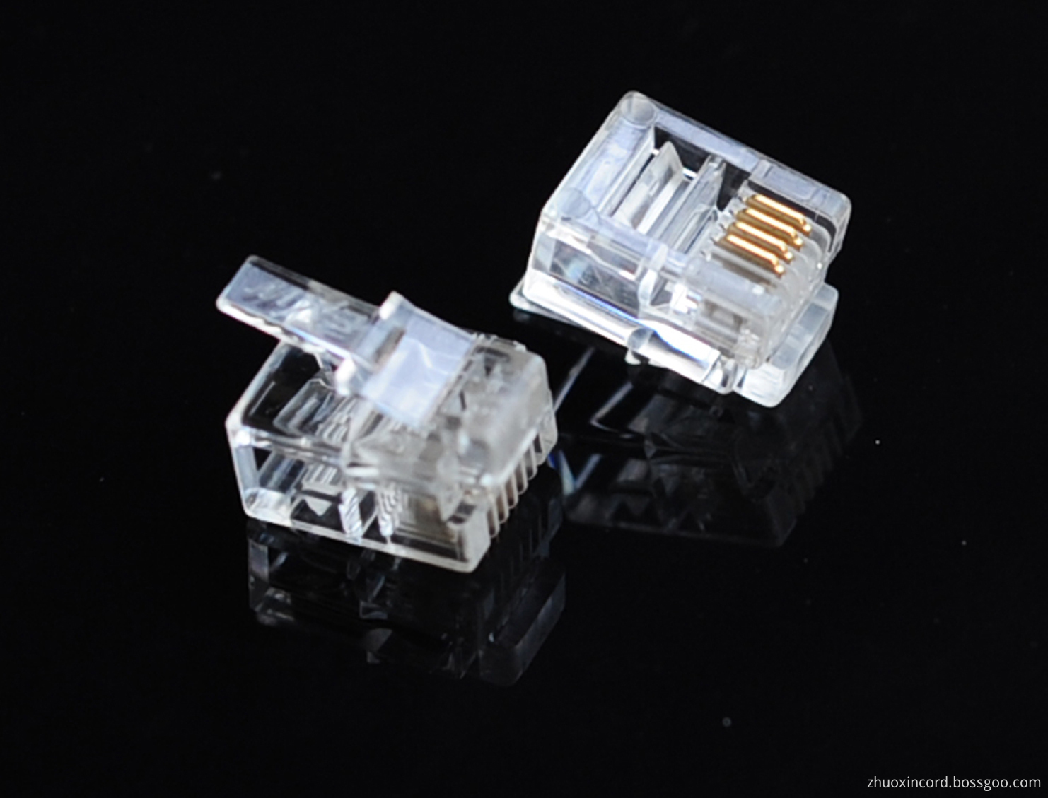 Rj12 6p4c Crimp Plug, High Quality Rj12 6p4c Crimp Plug on Bossgoo.com