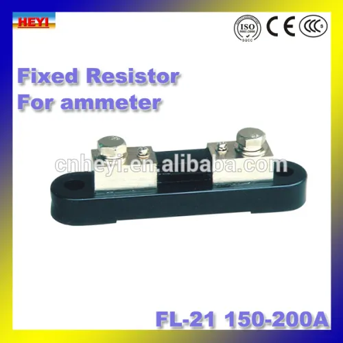 Fl-21 Resistor 150a 200a / 50mv Shunt Class 0.5 Dc Ammeter Shunt, High ...