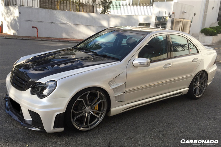 Darwinpro Amg Style Body Kit For Mercedes C Class W203 (01-07), High ...