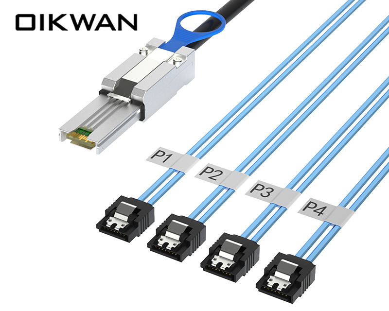 미니 Sas Sff-8088 ~ 4*sata 서버 케이블, Bossgoo.com의 고품질 미니 Sas Sff-8088 ~ 4 ...