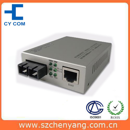 Fiber Optic Media Converter (10/100/1000base-tx To 1000base-lx 1310nm ...