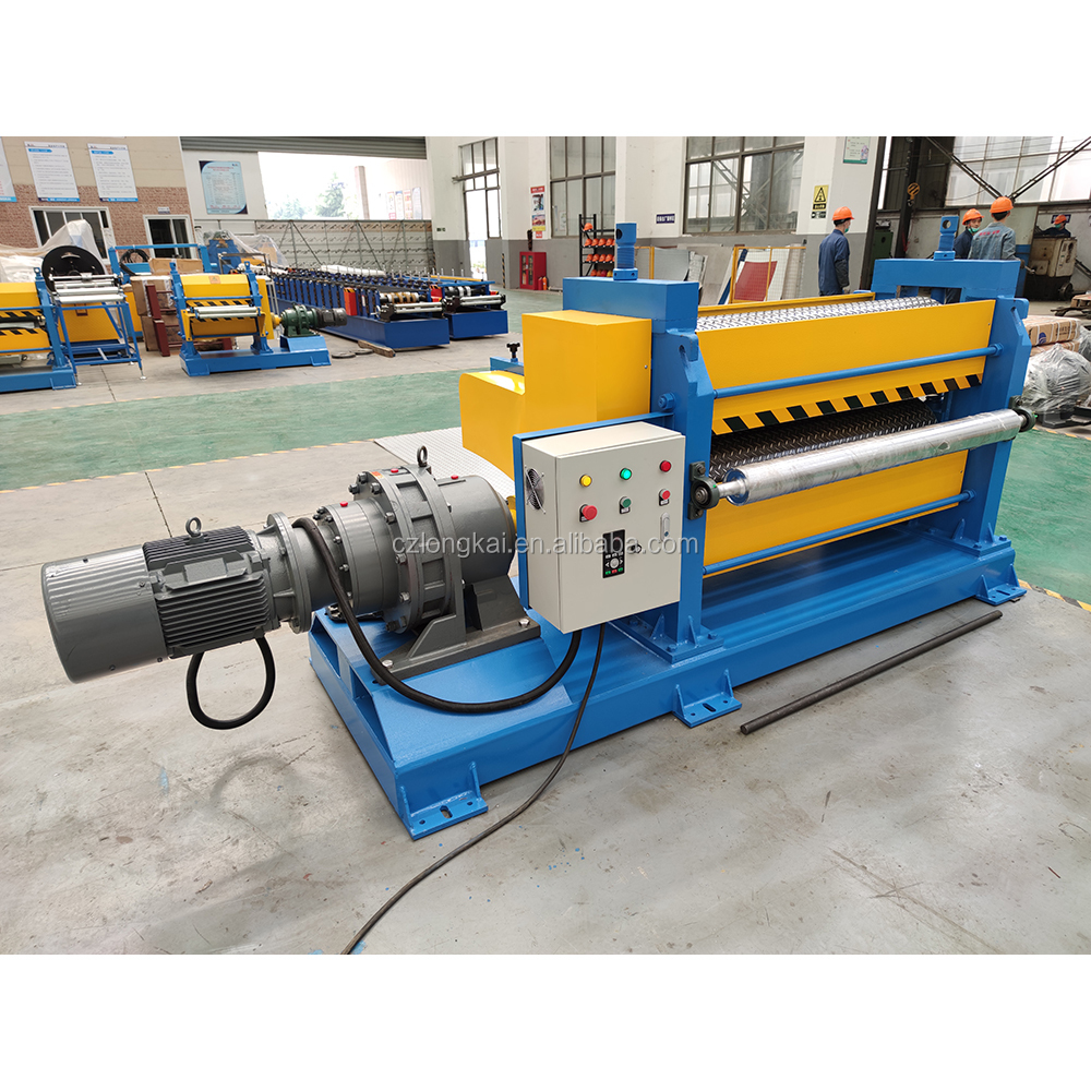 Checkered Plate Embossing Machine With Leveling Roller, High Quality ...