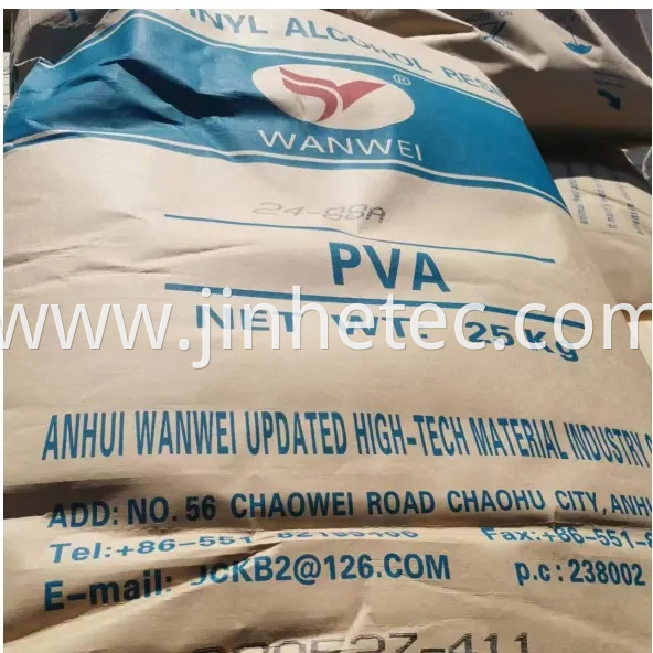 Wanwei PVA Polyvinyl Alcohol 2488 For White Glue China Manufacturers ...