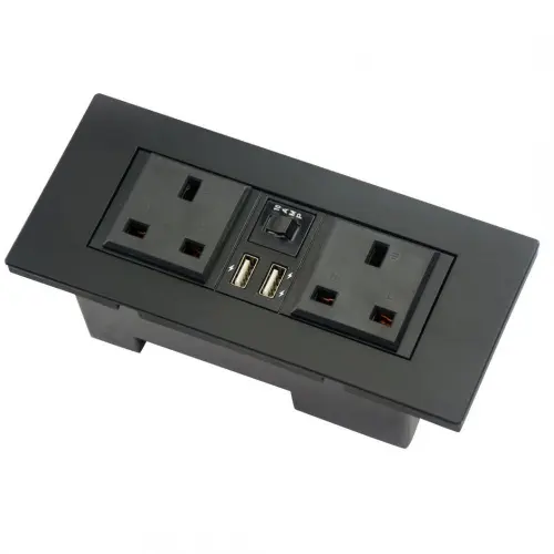 British Dual Power Outlets With Overload Protection&usb, High Quality ...