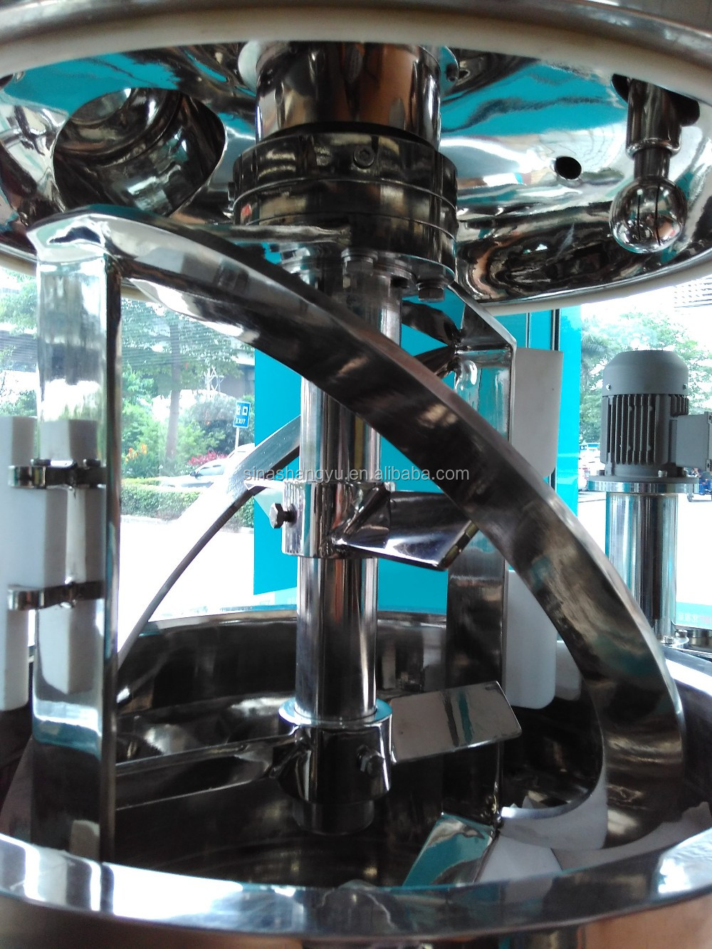 200l Hand Cream Production Line With Vacuum Homogenizing Mixer, High ...