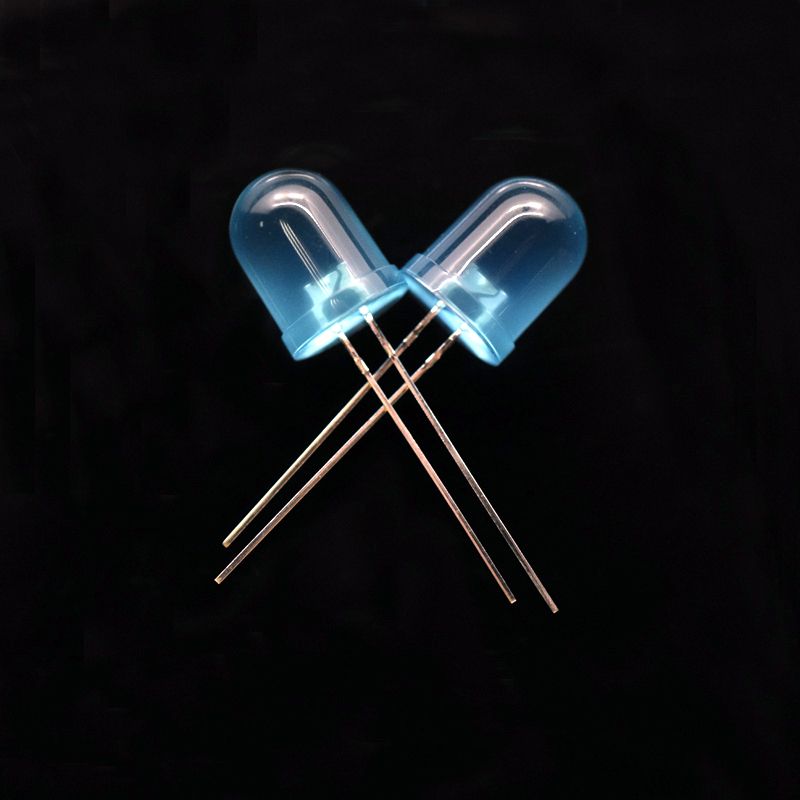 10mm Ultra-high Brightness Blue LED 60 Degree China Manufacturers ...