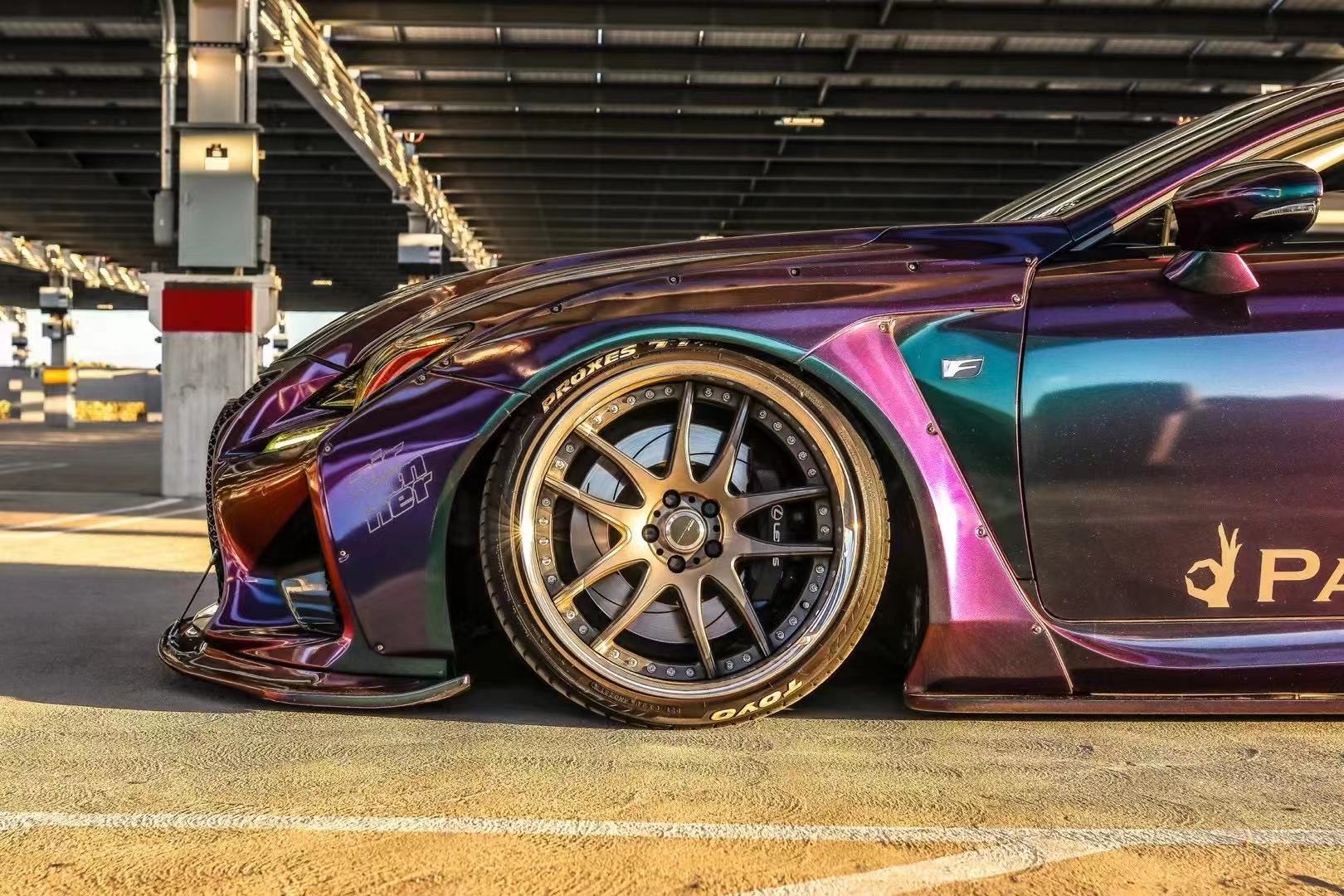 2022 New Rcf Wide Body Kit For Lexus Rcf - Front Shovel, Rear Diffuser ...