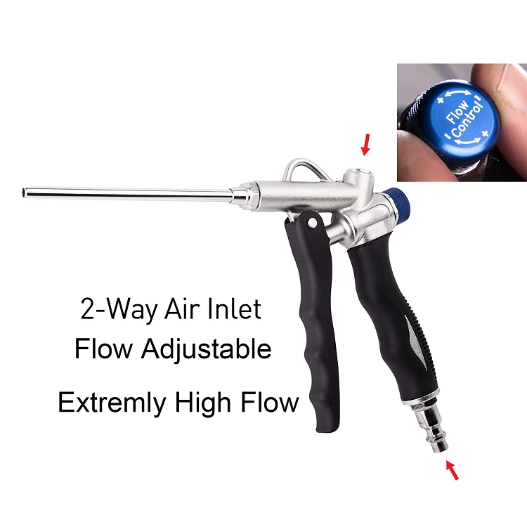Adjustable Air Blow Gun With Two-flow Settings, High Quality Adjustable ...