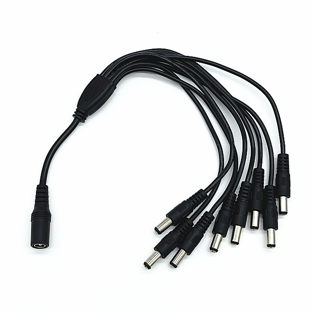 1 To 2/3/4/5/8/10 Way Dc Power Splitter Cable, High Quality 1 To 2/3/4 ...