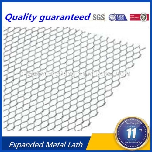 Types Of Flat / Dimpled / Grooved / Paper Backed Expanded Metal Lath ...