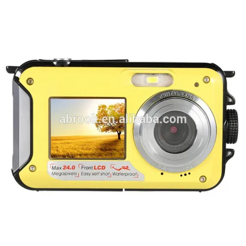 24mp Double Screens 16x Digital Zoom 1080p Digital Camera Waterproof ...