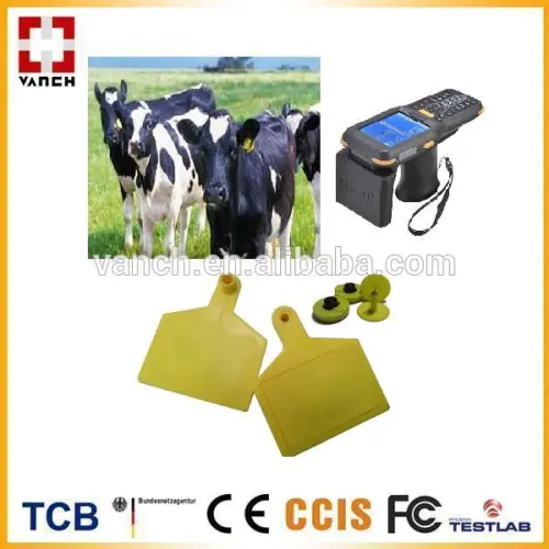 Rfid Cattle Ear Tag For Animal Tracking, High Quality Rfid Cattle Ear ...