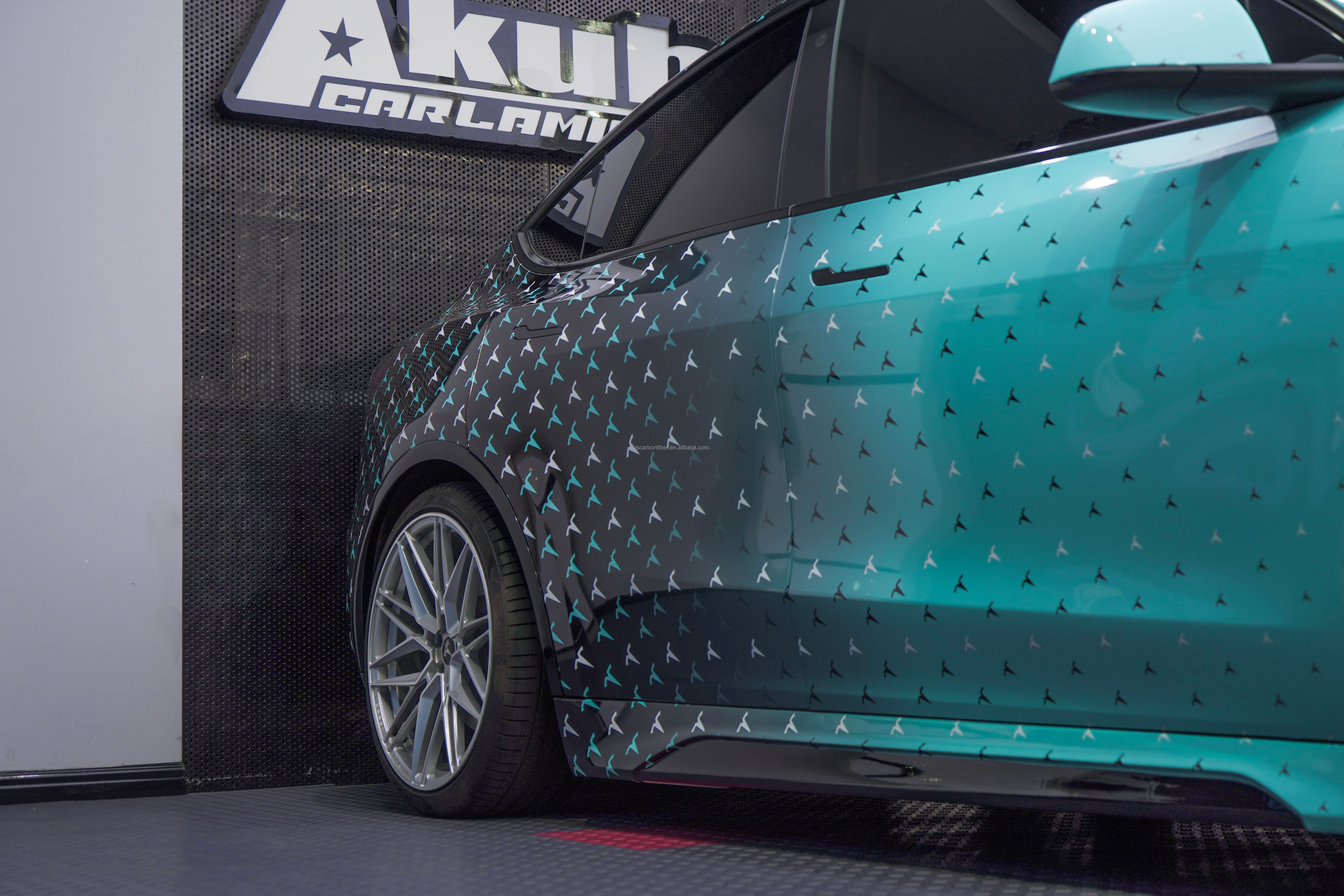 Newest Wide Body Kits For Model Y: Front Bumper Lip, Rear Diffuser ...