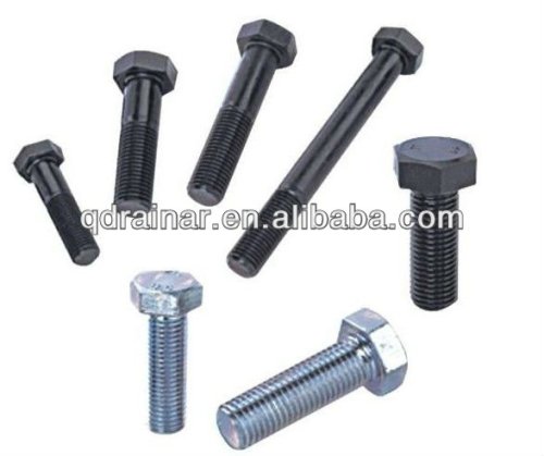 Din 933 Full And Half Thread Bolt With Nut, High Quality Din 933 Full ...