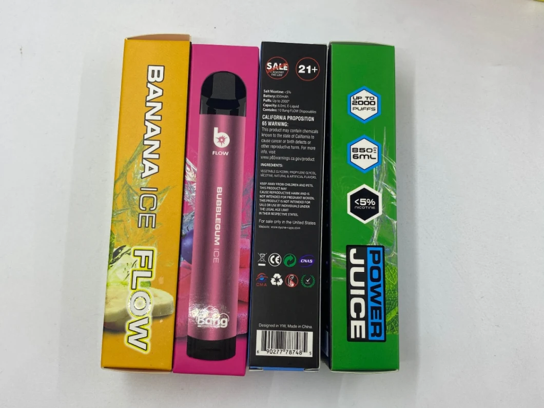 Bang Flow Disposable Vape Device 2000puffs, High Quality Bang Flow ...