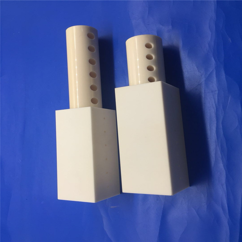 สีเหลือง 99% Alumina Rotary Porous Piston Ceramic Valve คุณภาพสูง สี ...