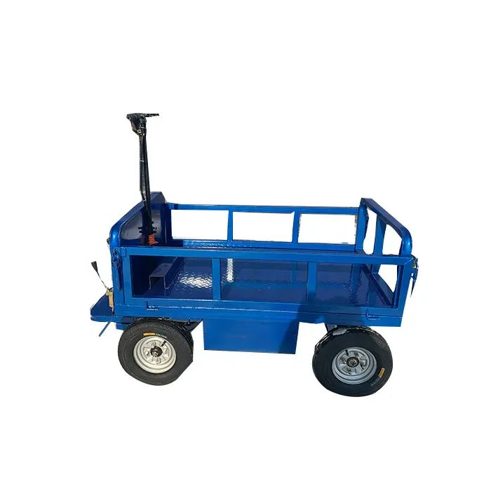 Electric Platform Trolleys With Detachable Guardrails, High Quality ...