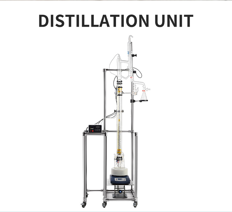 Lab Glass Vacuum Rectification Distillation Equipment, High Quality Lab ...