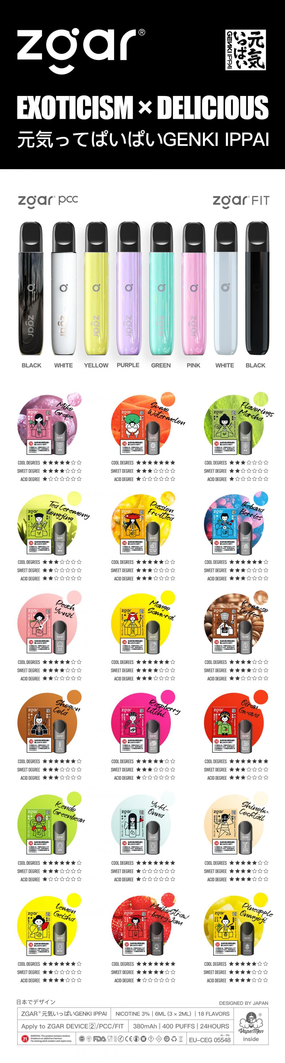 High Quality Zgar Vape Pods China Manufacturers Suppliers Factory Exporter