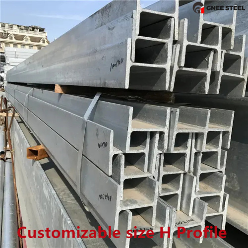 Hot Rolled Construction Metal Profile Universal Steel H Beam, High ...
