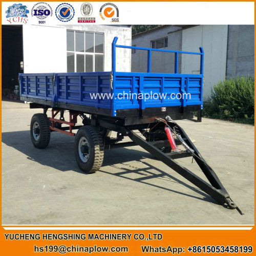 Agricultural Machines Hydraulic Axle Trailer 5 Tons Tractor Trailer ...