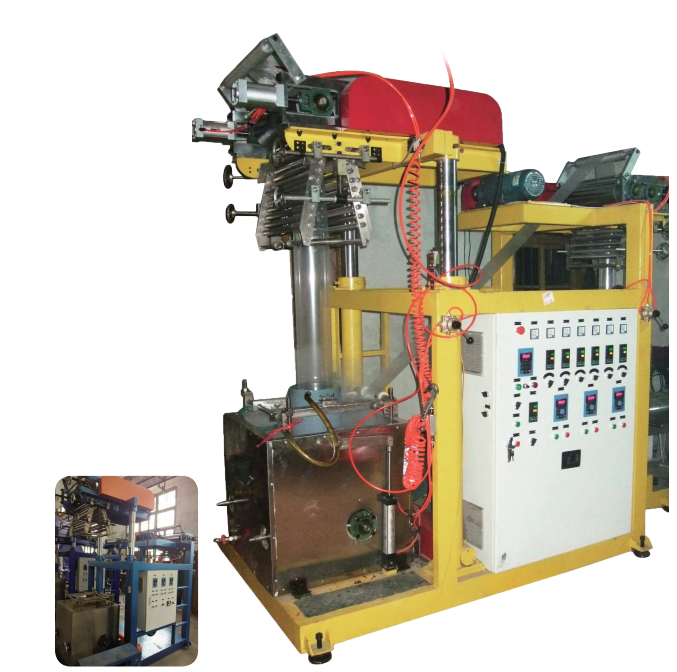 Pvc Battery Sleeve Blown Film Machine, High Quality Pvc Battery Sleeve ...