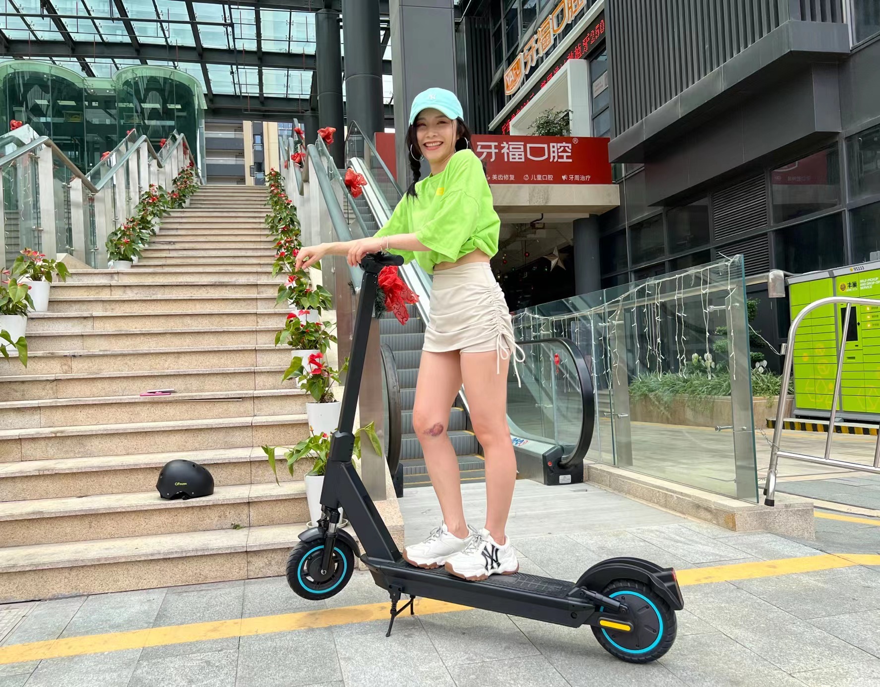 Green Power Advanced Sharing Electric Scooters For Rental, High Quality ...