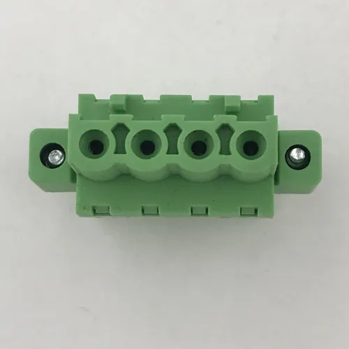 Vertical Pluggable Terminal Block With Side Screws, High Quality ...