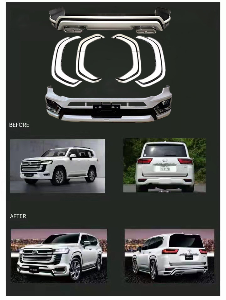 Modellista Facelift Body Kit For Toyota Land Cruiser Lc300 - New ...