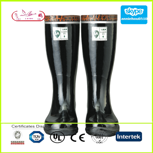 35kv Electrical Insulation Boots Rubber Boots For Industrual Worker ...