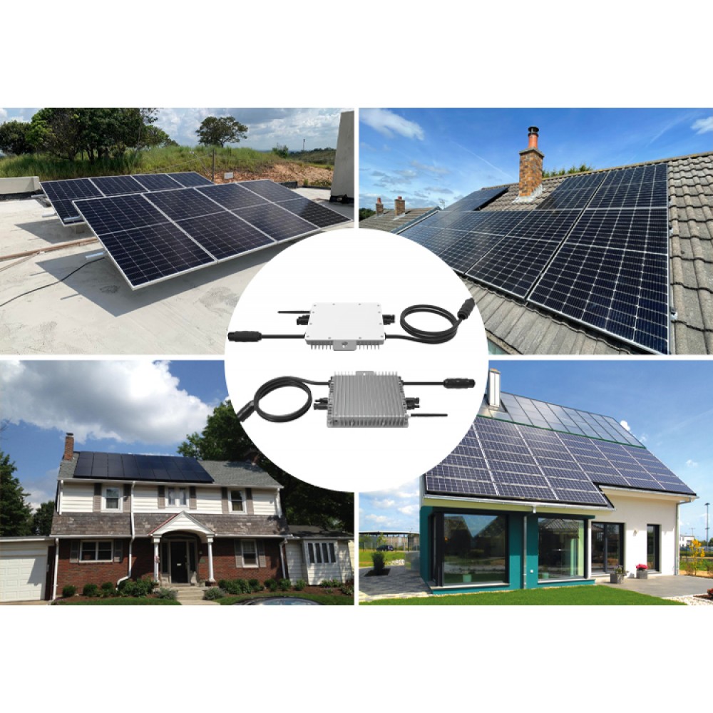 Deye Solar Pv Micro-inverter Sun300g3-eu-230: 300w-500w Mppt ...