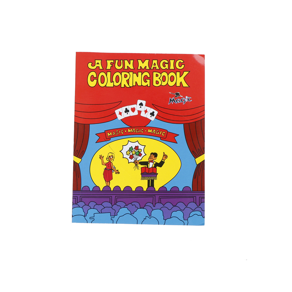A Fun Magic Coloring Book Comedy Magic Coloring Books Magic Tricks ...